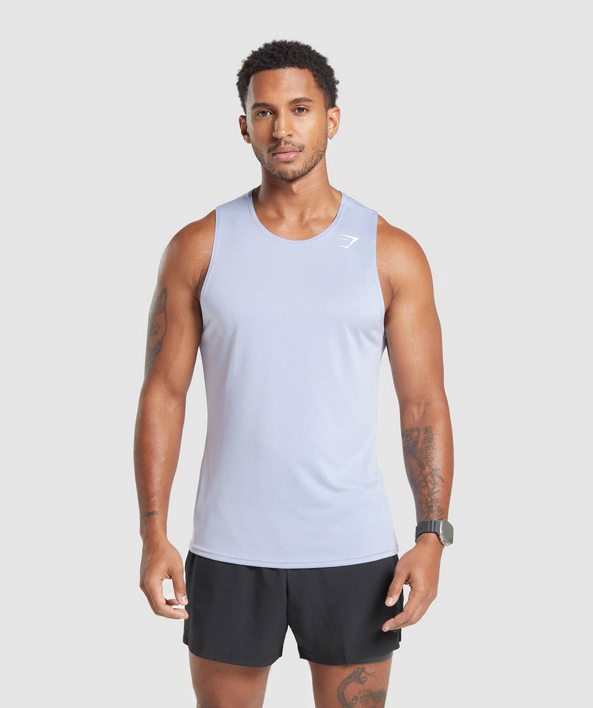 Gymshark Arrival Tank - Silver Lilac | Gymshark