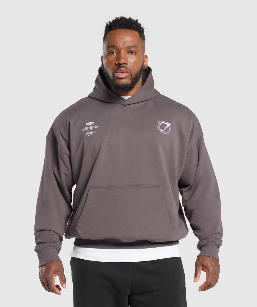 Gymshark Strength + Conditioning Hoodie - Brushed Purple | Gymshark
