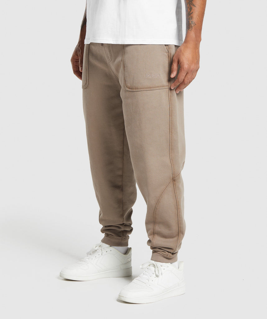 Gymshark Heavyweight Joggers - Lifestyle Brown | Gymshark