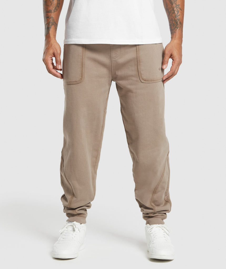 Gymshark Heavyweight Joggers - Lifestyle Brown | Gymshark