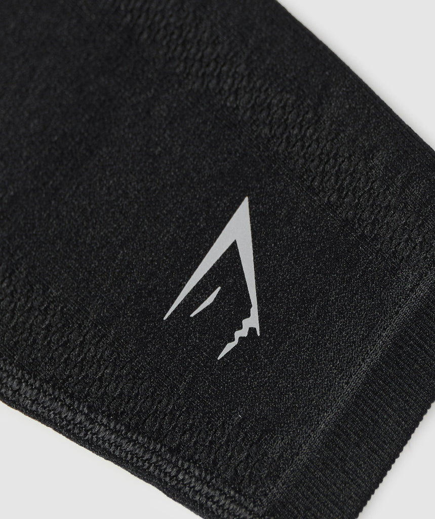 Gymshark Running Arm Sleeves - Black | Gymshark