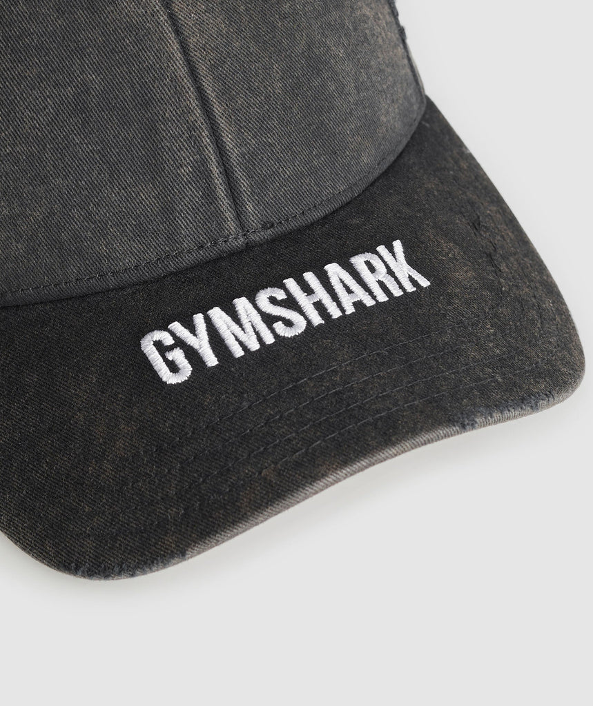 Gymshark Washed Cap - Black | Gymshark